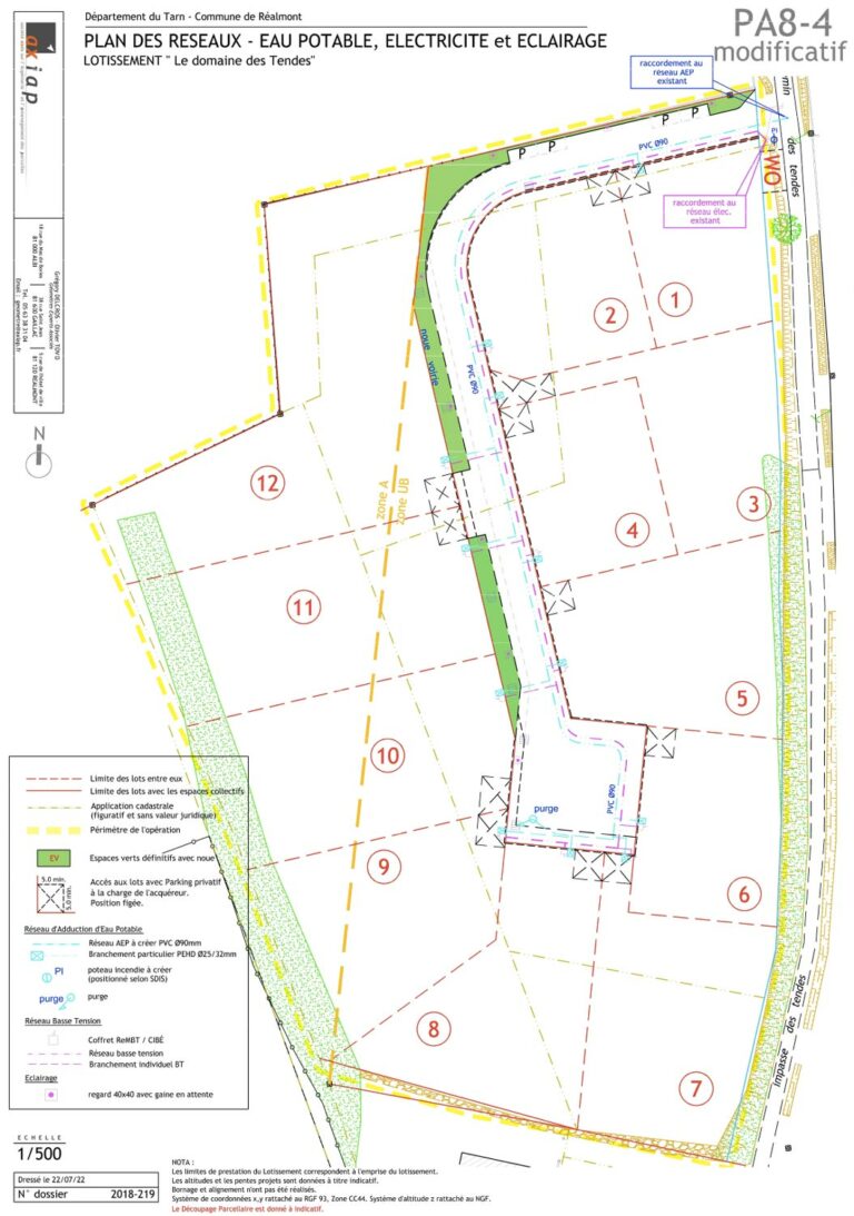 Voirie et Réseaux Divers - VRD - TS VRD