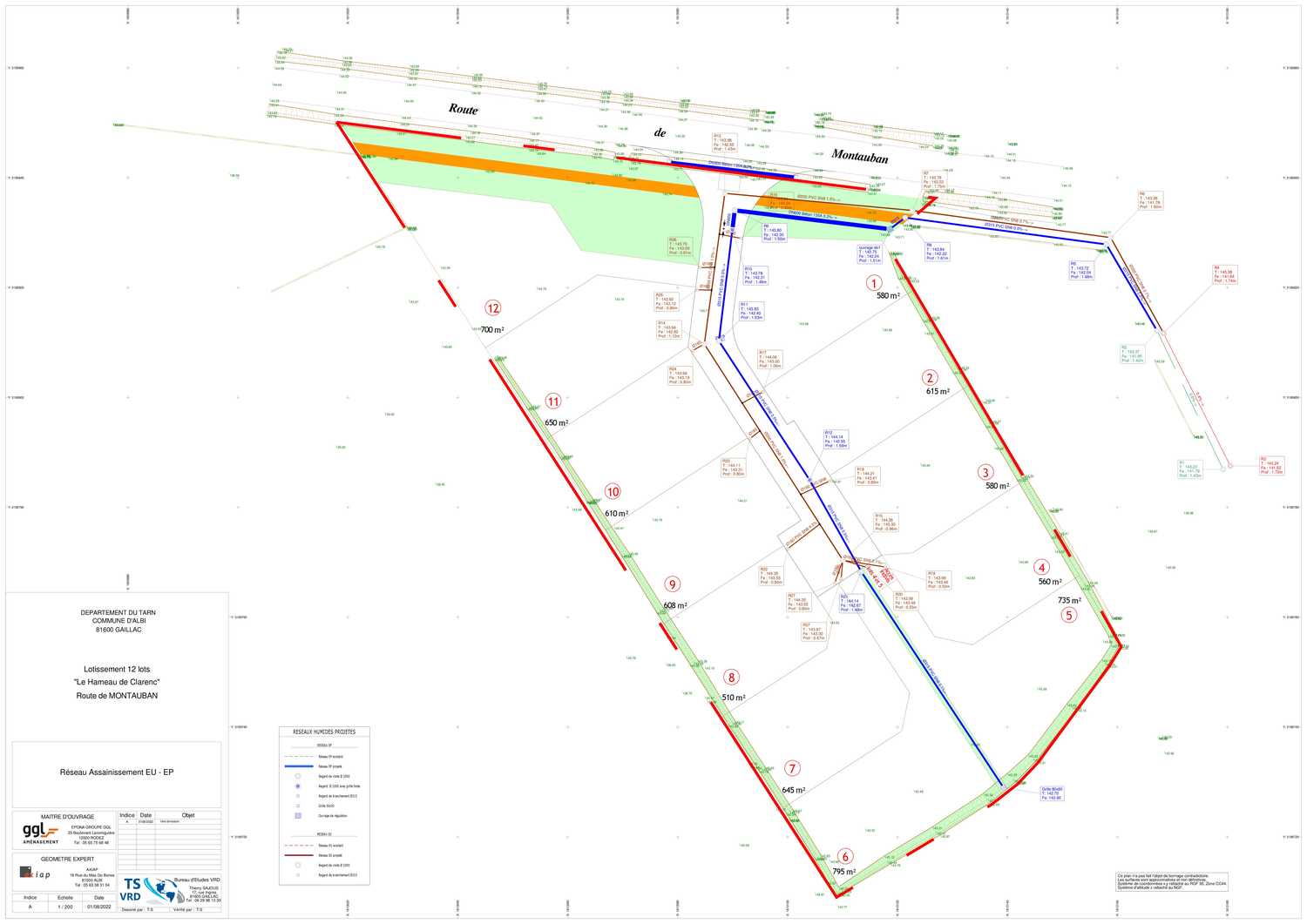 Voirie et Réseaux Divers - VRD - TS VRD